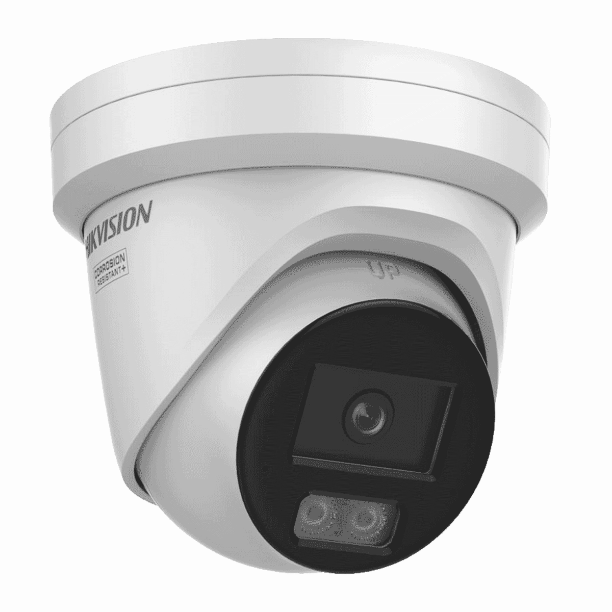 Hikvision 4MP ColorVu Smart Hybrid Light Turret IP Camera DS-2CD2347G3 ...